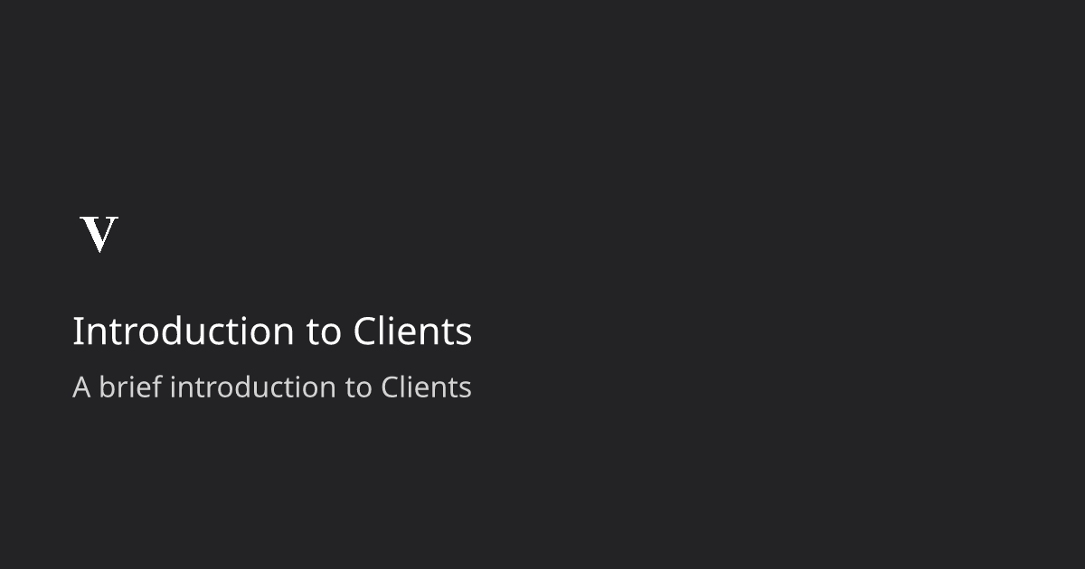 Introduction to Clients & Transports · Viem