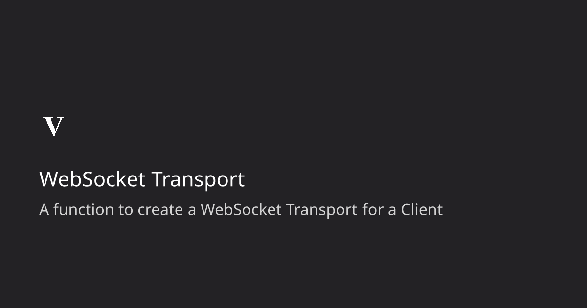 WebSocket Transport · Viem