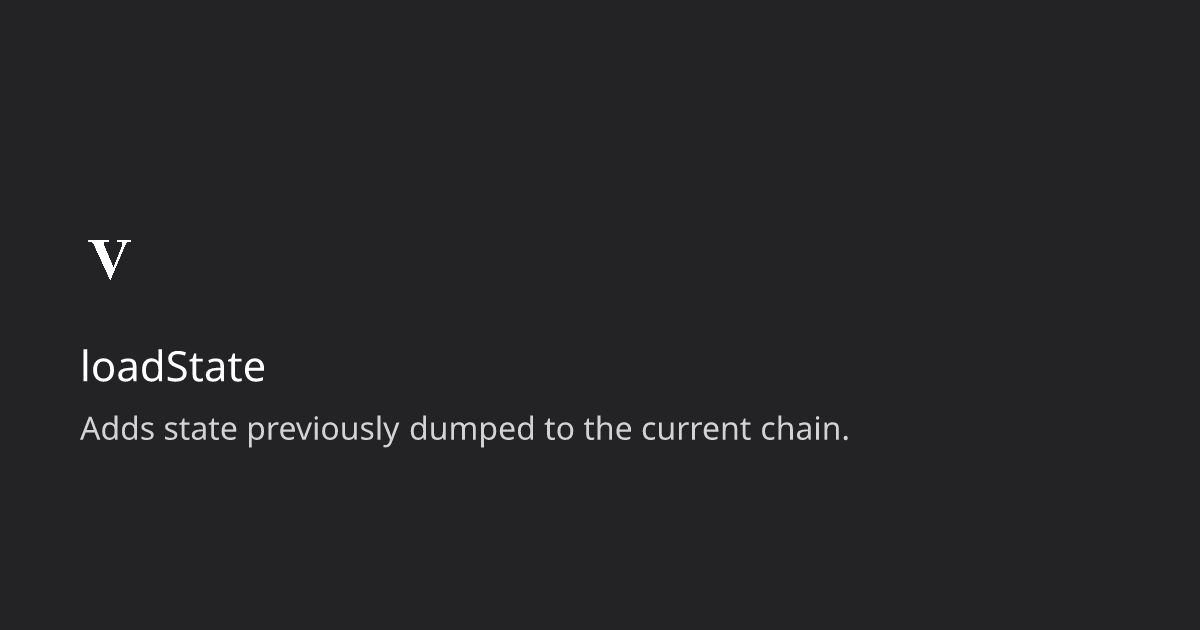 loadState · Viem