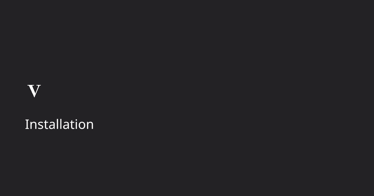 Installation · Viem